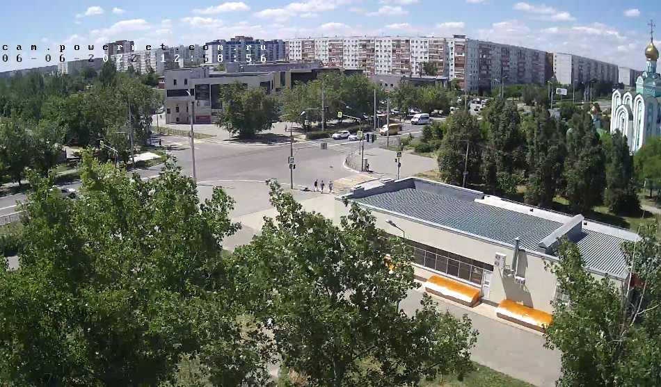 Intersection of Mira Street and Alexandrov Street, Volzhsky, Volzhsky ...
