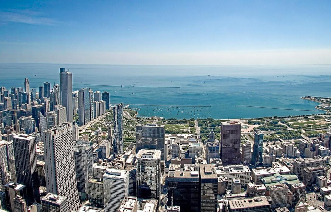 Chicago Panorama, Chicago, Illinois, USA, North America – Live Webcams